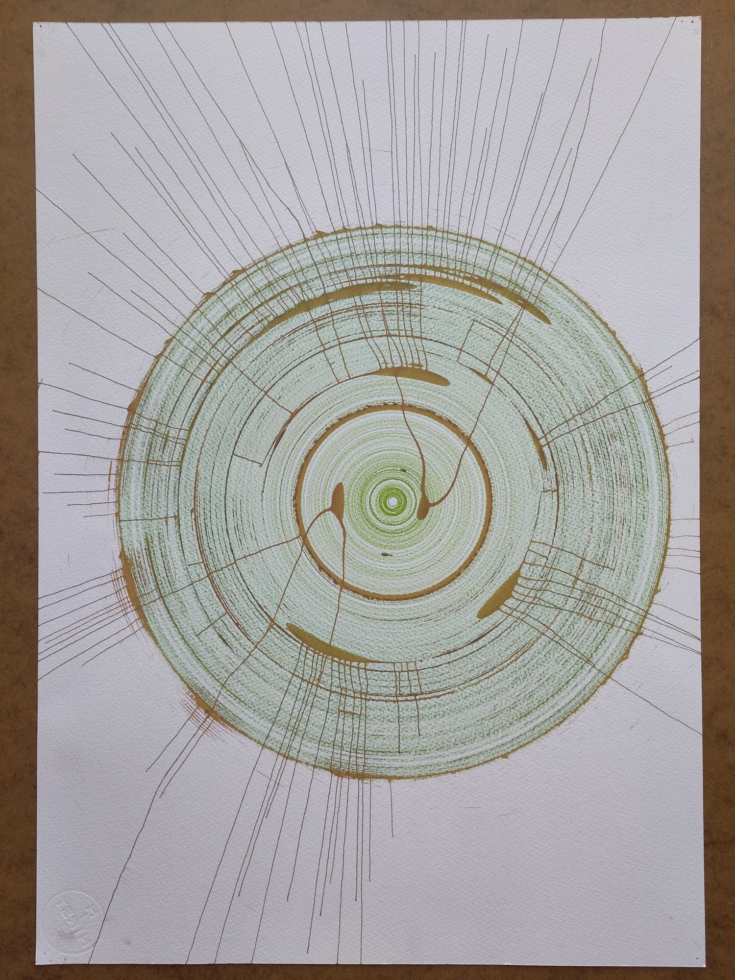 green gem spin drawing – Si'ar Siyu's Webplace